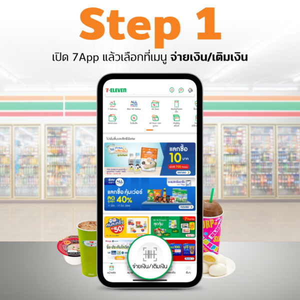 วิธีผูกบัตรเครดิต/เดบิต บน 7App | ทรูมันนี่ เป็นไปได้ ได้ทุกคน
