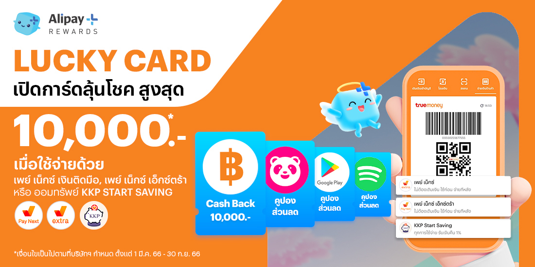 Lucky Card เปิดการ์ดลุ้นโชค | ทรูมันนี่ เป็นไปได้ ได้ทุกคน