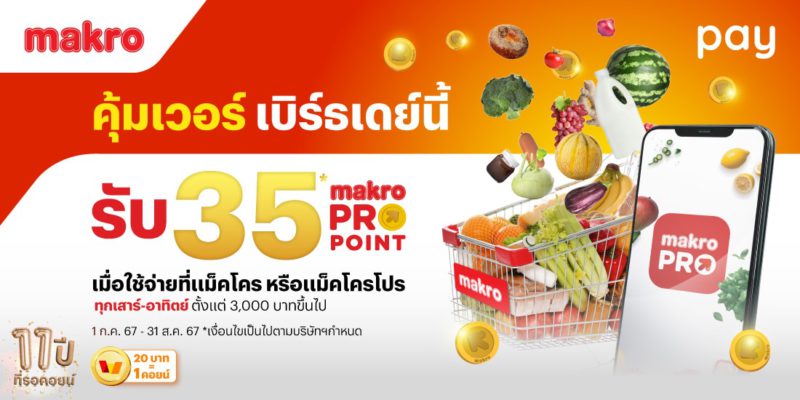 โปรโมชัน Makro | ทรูมันนี่ เป็นไปได้ ได้ทุกคน