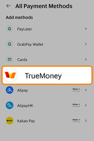 Grab | TrueMoney