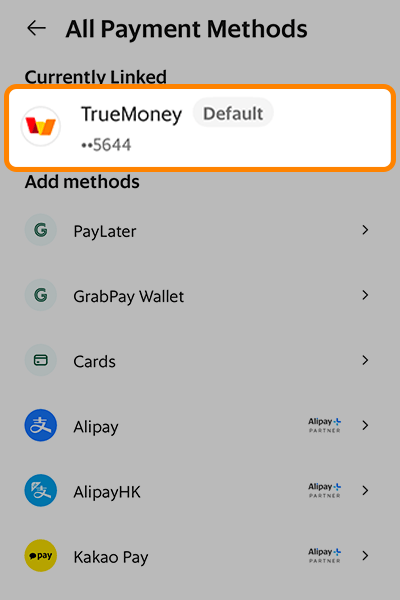 Grab | TrueMoney