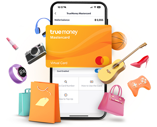 ใช้ TrueMoney Mastercard แทนบัตรเครดิต สะดวกปลอดภัย